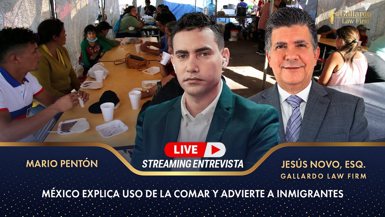 México explica uso de la COMAR y advierte a inmigrantes - YouTube