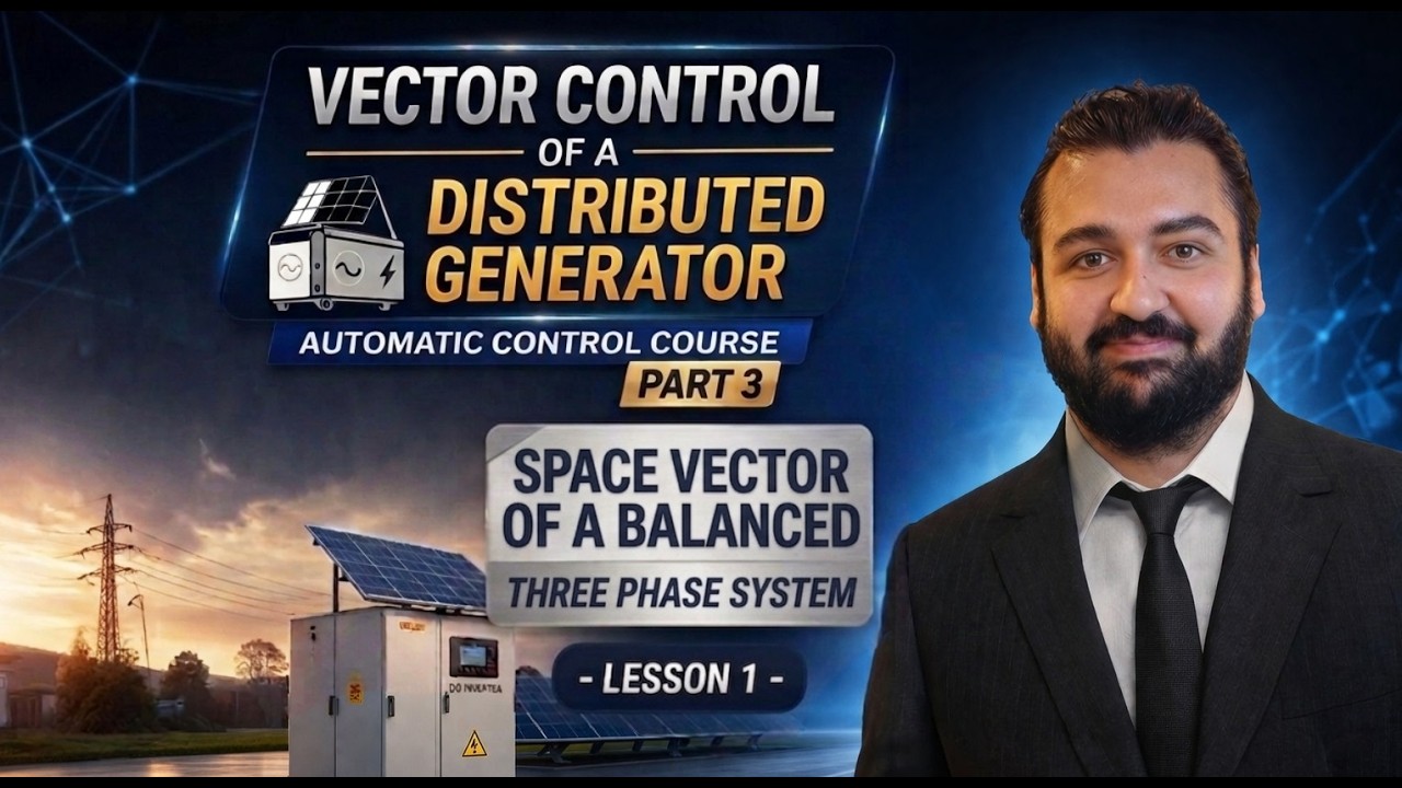 Space Vector of a Balanced Three Phase System - Lesson 1 - YouTube