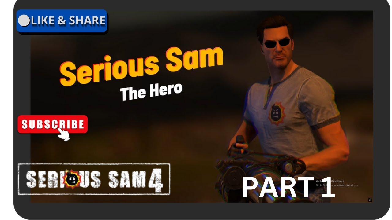 Serious Sam 4 GAMEPLAY WALKTHROUGH PART 1 - YouTube