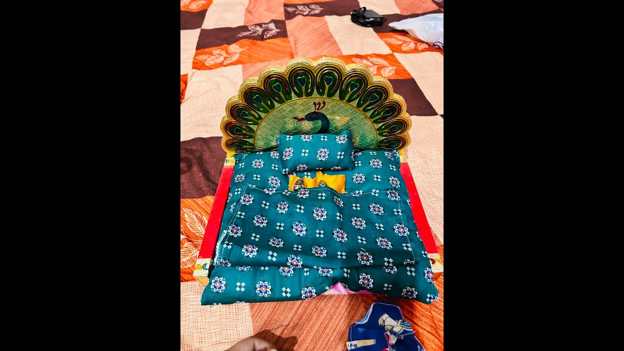 Laddu Gopal ji ke sundar bístar kaise banaye #laddugopal #seva#live ...