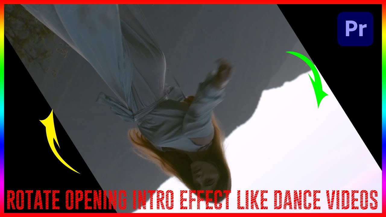 Dance video fake camera Rotating open effect in premiere pro - YouTube
