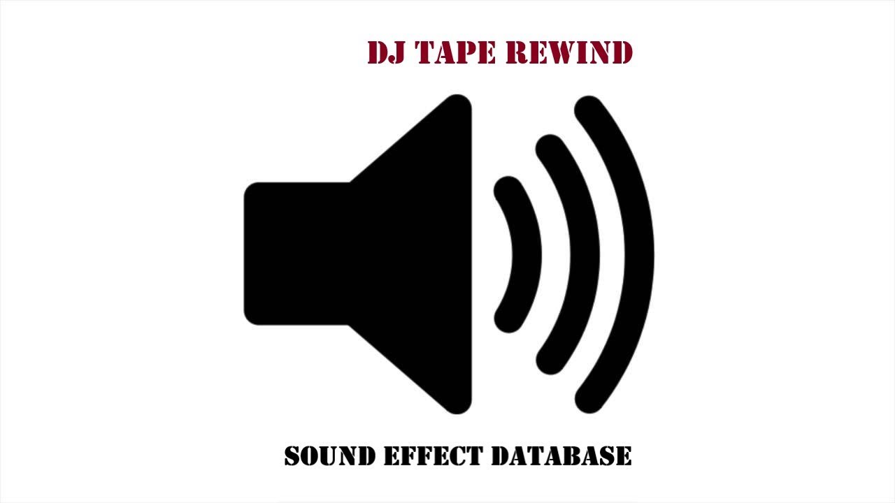 DJ Tape Rewind Sound Effect - YouTube