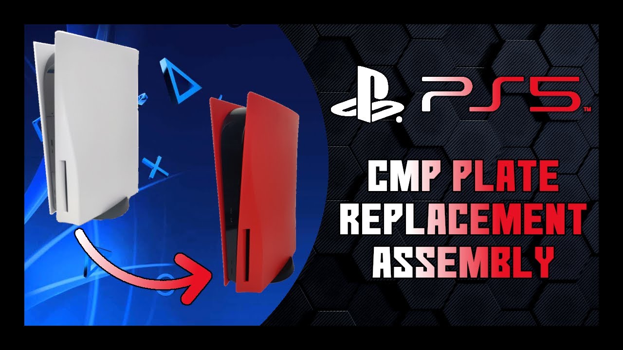 PS5 Red Shell Swap (Easy to do in under 5 mins!) [CMP Shells] - YouTube
