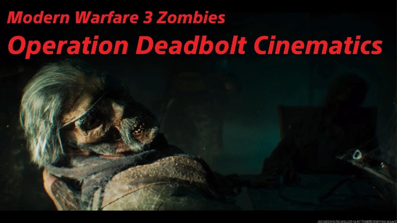 Modern Warfare 3 Zombies, operation Deadbolt cinematics - YouTube