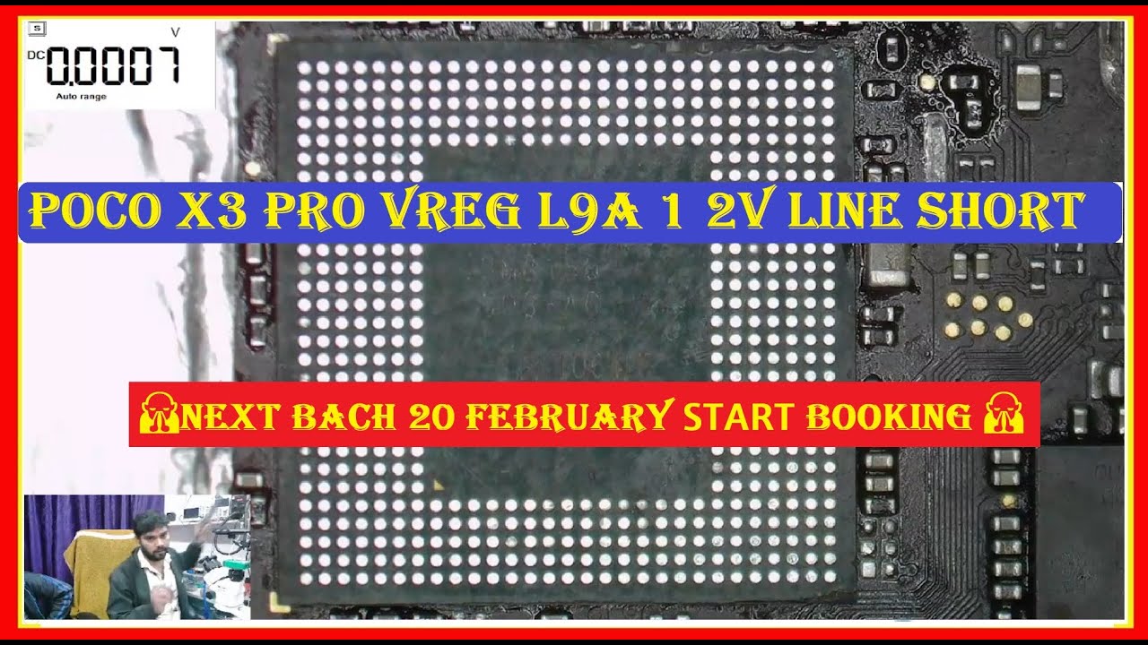 POCO X3 PRO VREG L9A 1 2V LINE SHORT DONE BY MY SUCCESS TEAM - YouTube