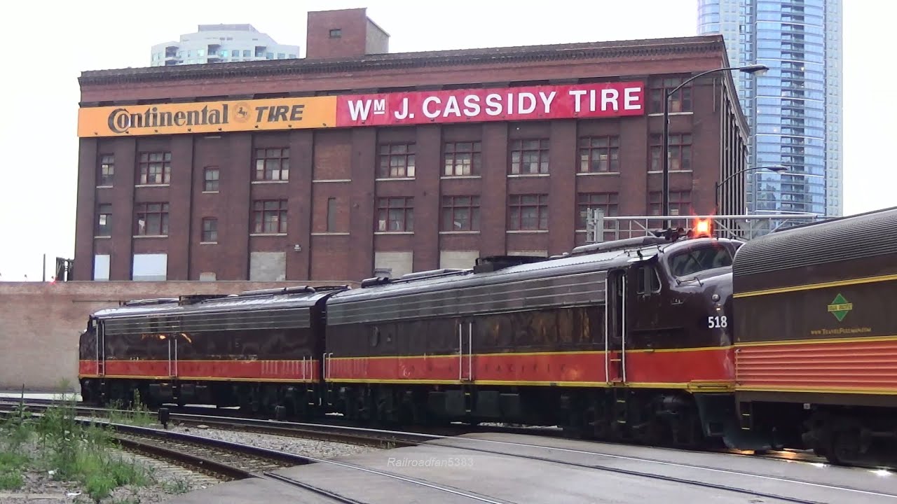 Iowa Pacific "Pullman Rail Journeys" excursion departs Chicago on 8/22 ...