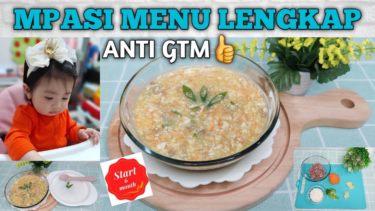 MPASI 9 BULAN PENAMBAH BERAT BADAN | MPASI MENU LENGKAP | MPASI DAGING ...
