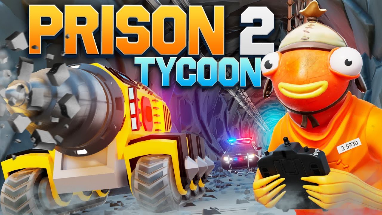 PRISON TYCOON 2 MAP FORTNITE CREATIVE - VAULT CODE, ALL 10 KEYS, MEGA ...
