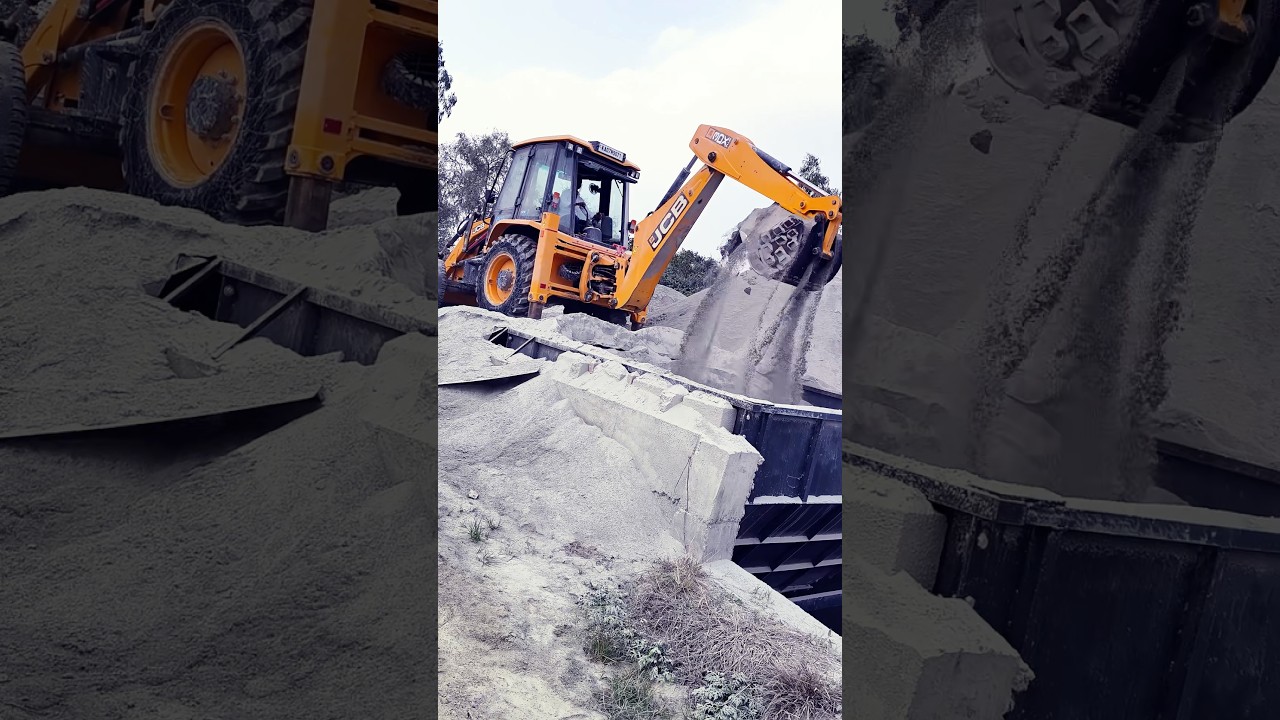 Jcb 3dx Works in Balu plant Beckhole Machine #viralvideo #trending # ...
