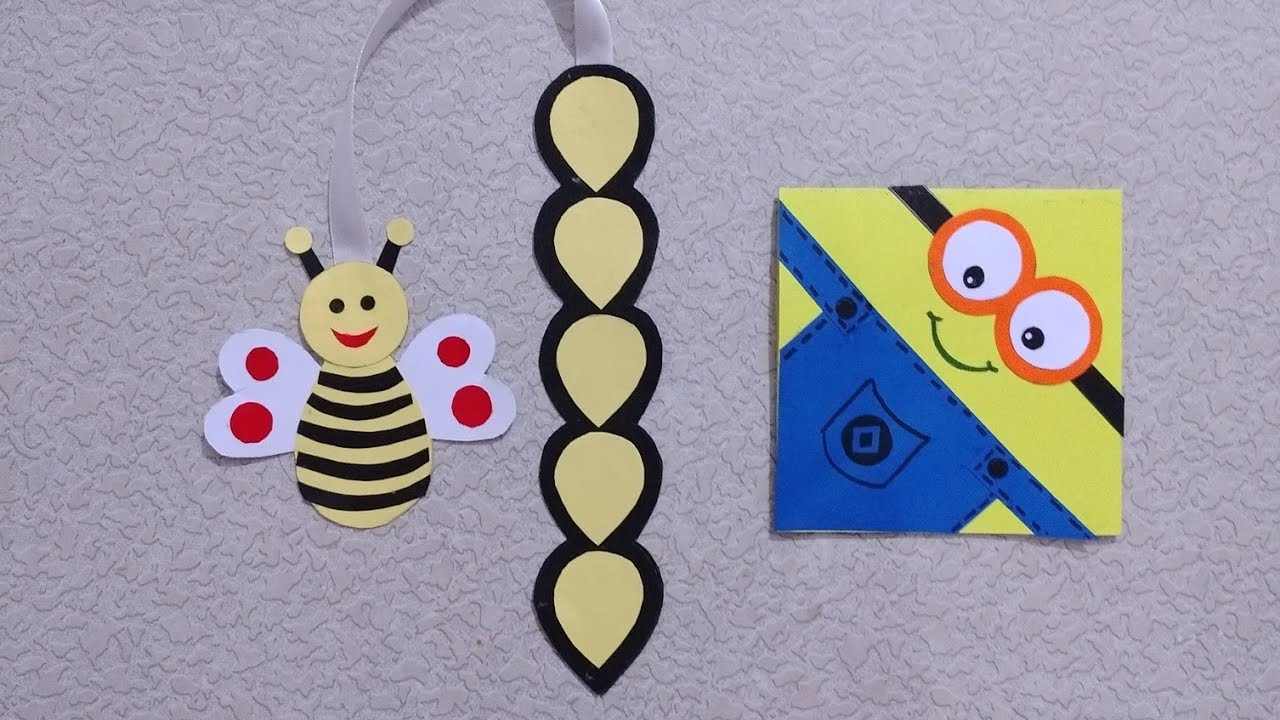 BOOK MARK /How to make handmade Book Mark - YouTube