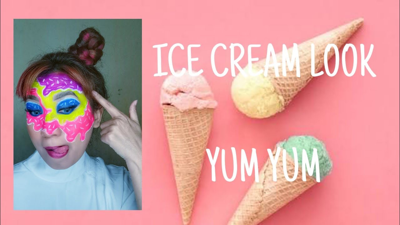 ICE CREAM LOOK TUTORIAL - YouTube