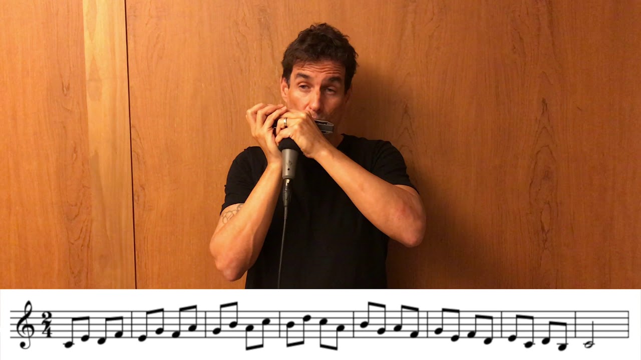 Aula de técnica : Harmônica Cromática 6 - Technique Lesson - Chromatic ...