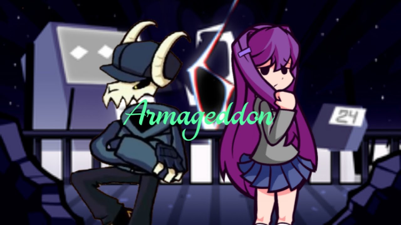 FNF Armageddon but Yuri and Tabi sings it - YouTube