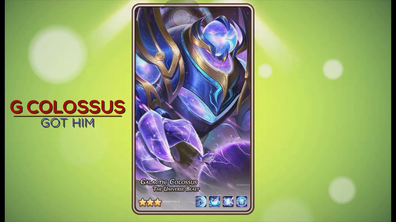 Soul Hunters I Got Galactic Colossus + Heroic Academy + Testing - YouTube