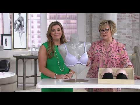 Wacoal Net Affect Contour Underwire T-Shirt Bra on QVC
