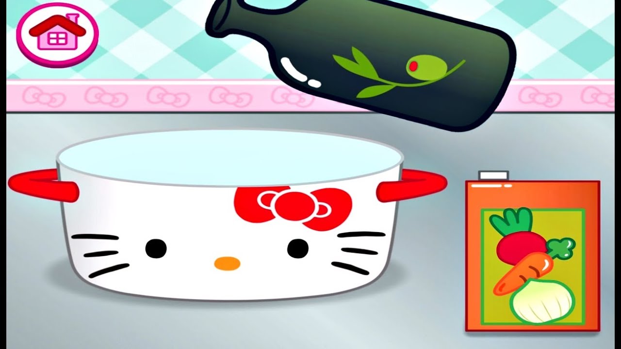 Hello Kitty Lunchbox - Fun Cooking Kitchen Game - Play Babies Kids ...