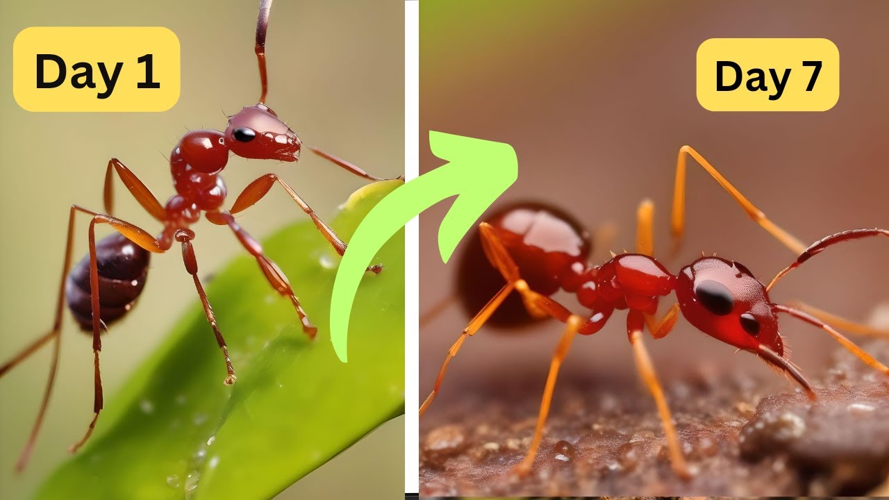 Fire Ant Sting Effect II Day 1 To Day 7 II - YouTube