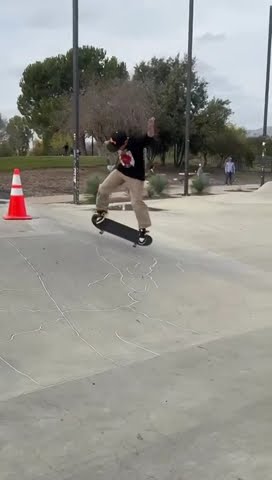 Backside 180 on a hip - YouTube