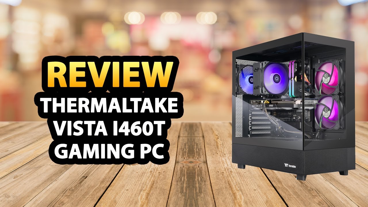 Tempered Glass Gaming PC Thermaltake LCGS View I1470-170 Gaming Desktop ...