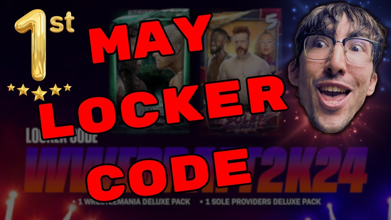 FIRST MAY LOCKER CODE IS OUT! | WWE 2K24 - YouTube