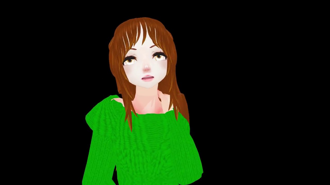 Aphmau MMD - Kim Emerald Secret Model Test - YouTube