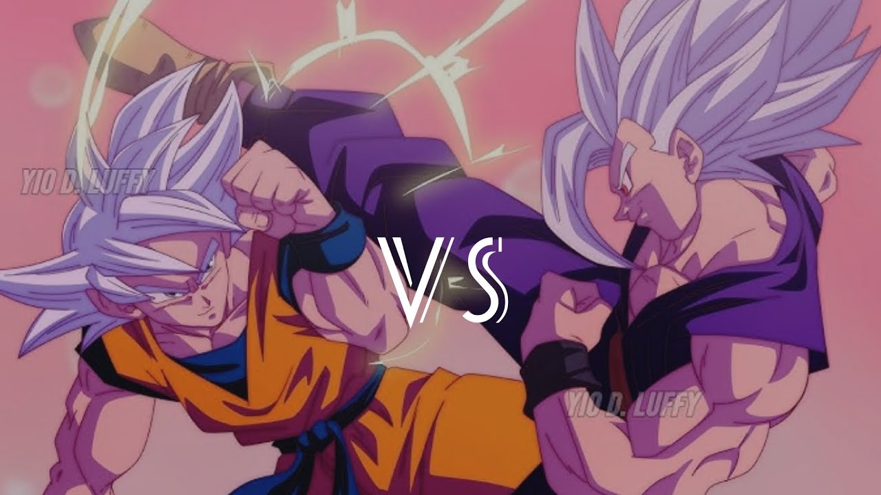 ULTRA INSTINTO VS. SSJ BEAST - YouTube