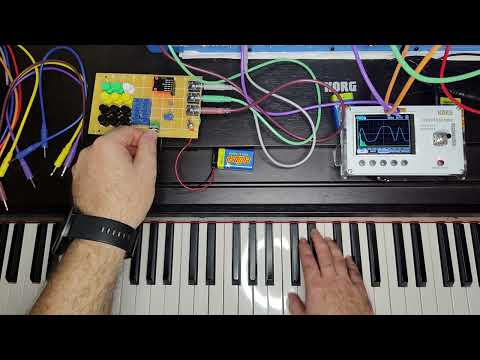 Homemade ATtiny85 additive synth (or is it?) - YouTube