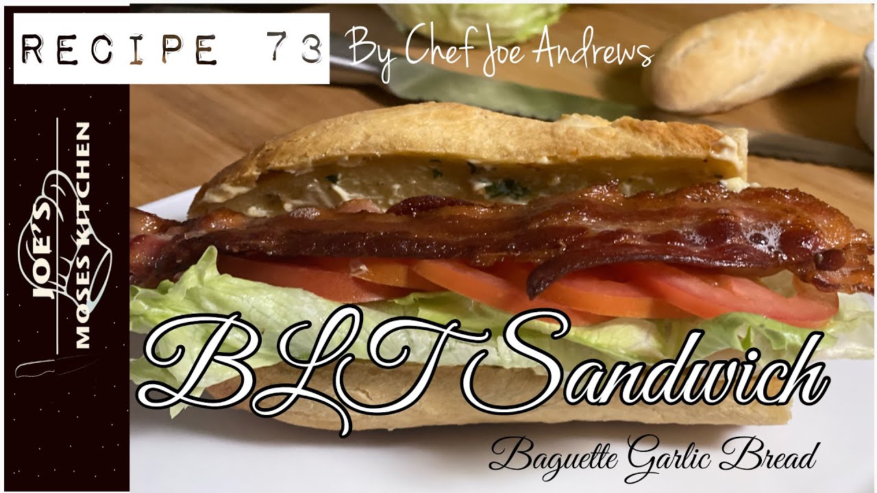 BLT Sandwich (Bacon, Lettuce, Tomato, Club Sandwich) Baguette Bread 🥖 ...