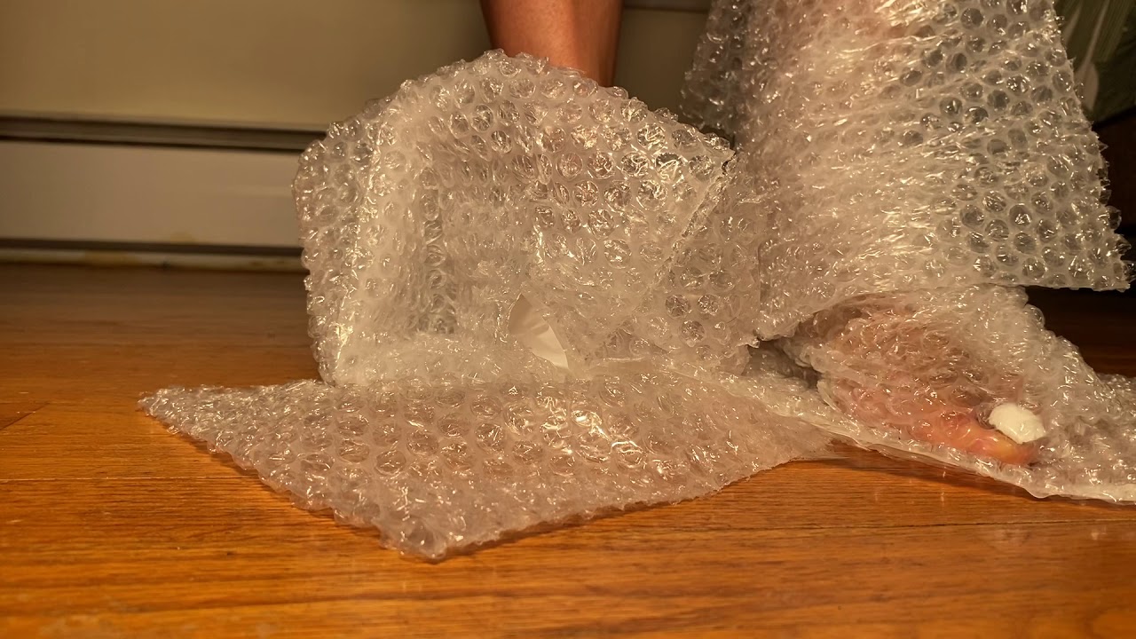 ASMR Request/Bare Feet’s/Crushing bubble Wrap/Sleep Triggers Sounds ...