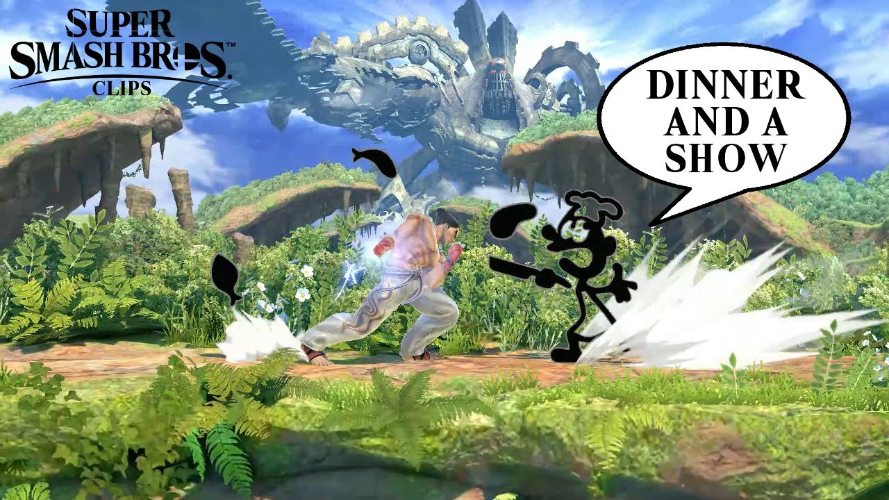 Kazuya Clips: The Crouch Dash Cancel Demon God Fist Show (SSBU) - YouTube