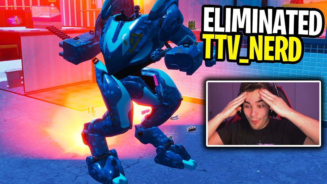I stomped on TTV NERDS with the overpowered MECH ROBOTS! (easy) - YouTube