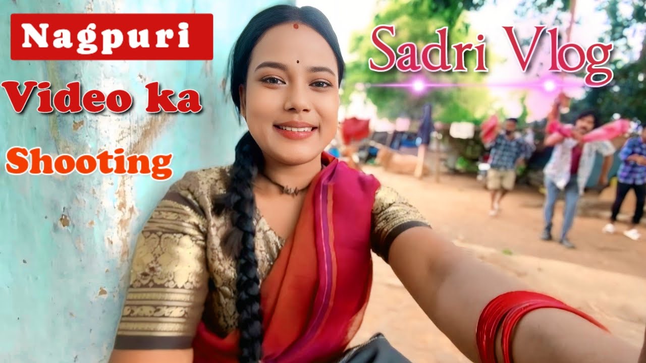 #vloglife Nagpuri Video ka shooting ☺️Puja Oraon , Sadri Vlog Video #sadrivlog #nagpuri #vlog ...