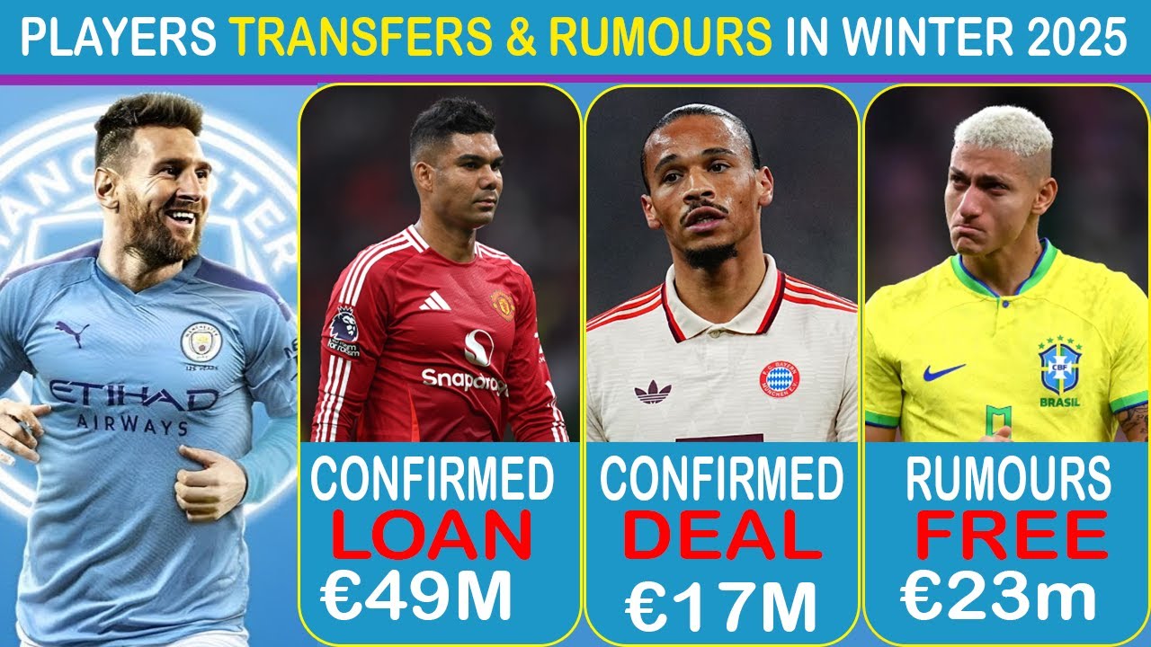 🔥NEW CONFIRMED PLAYERS TRANSFERS & RUMOURS IN WINTER 2025🔥 Part 11 ...