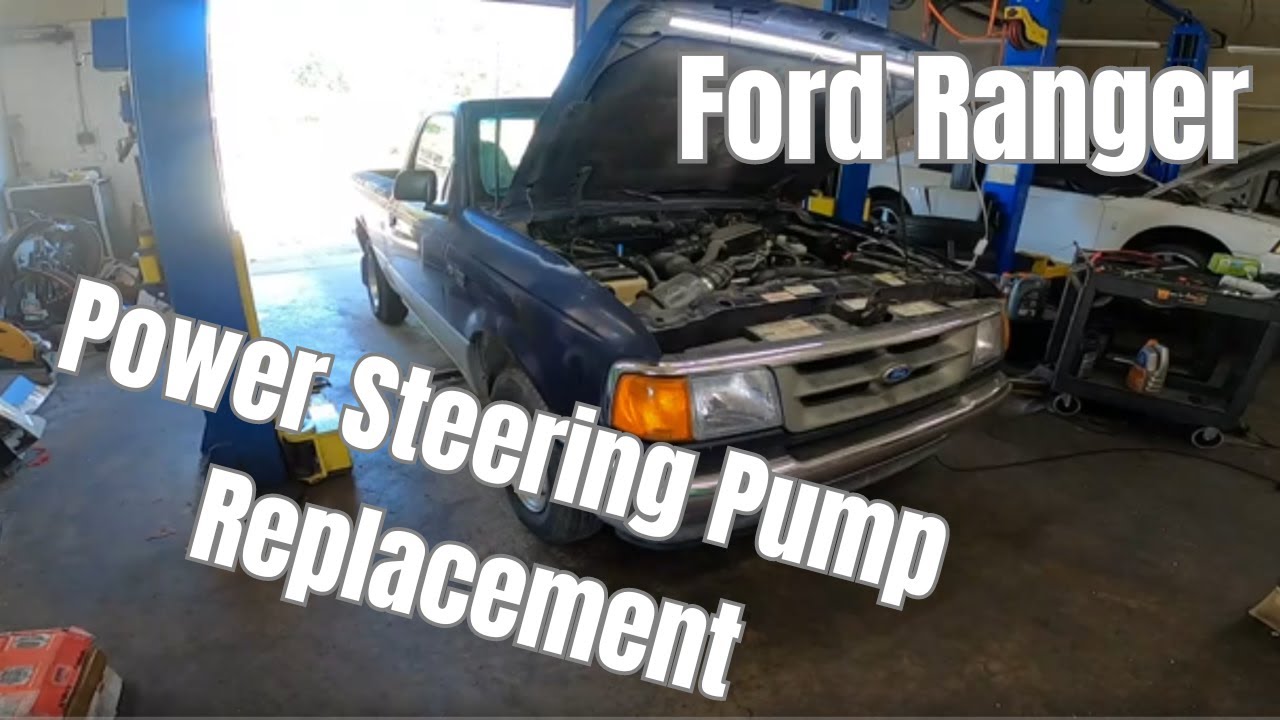 Ford Ranger Power Steering Pump Replacement - YouTube