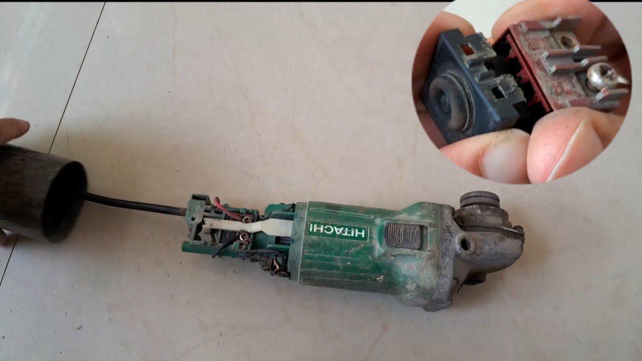 How to repair Grinder machine | Fix angle Grinder - YouTube