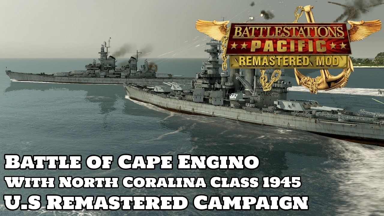 Battlestations Pacific: Remastered Mod Showcase - Battle of Cape Engano ...