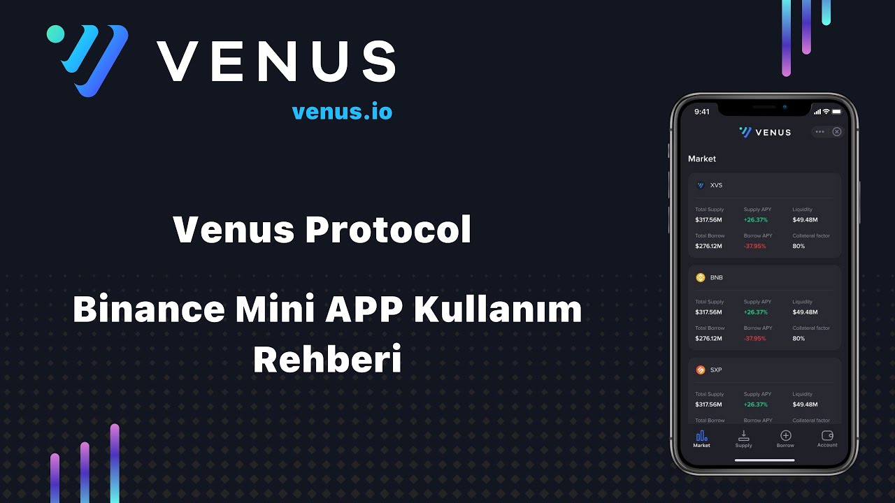 [Türkçe] Venus Protocol Binance Mini App Kullanım Rehberi - YouTube
