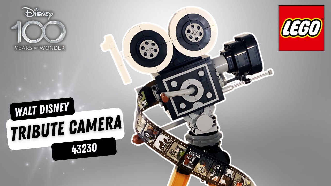 LEGO Walt Disney Tribute Camera Review — 43230 - YouTube
