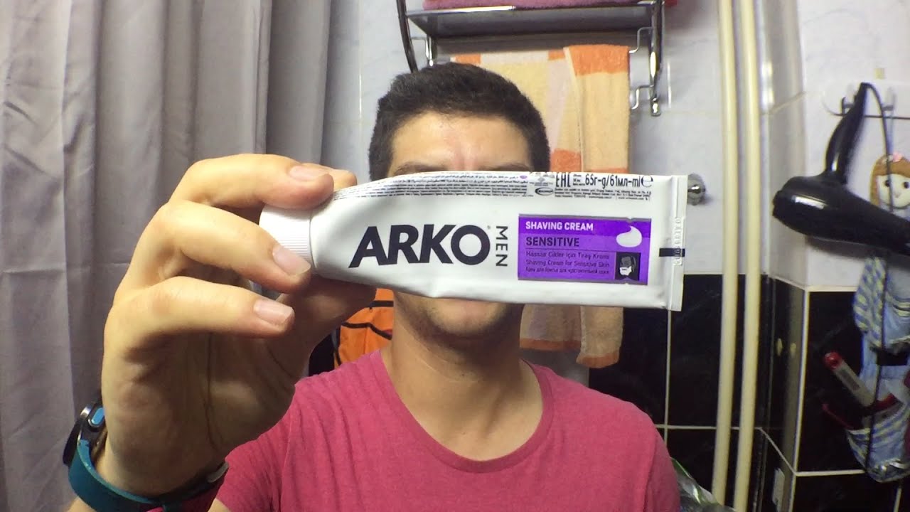 Arko Sensitive Shave Cream Redone - YouTube