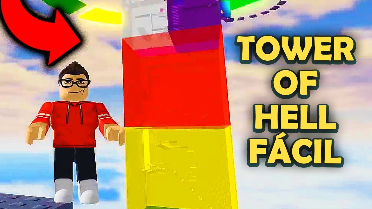 ESSA TORRE DIZ SER FÁCIL! SERÁ? - Roblox Tower of Hell Easy - YouTube