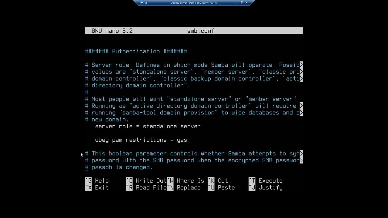 Installing and configuring a Samba server - YouTube