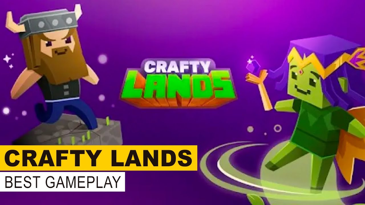 Crafty Lands - Craft, Build and Explore Worlds - YouTube