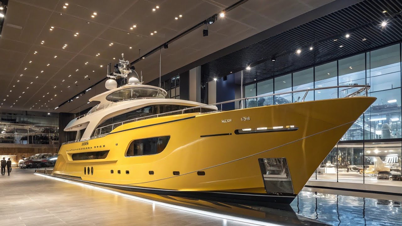 Kariso Yellow Ship in Showroom – Ultra 8K Realistic Views# ...