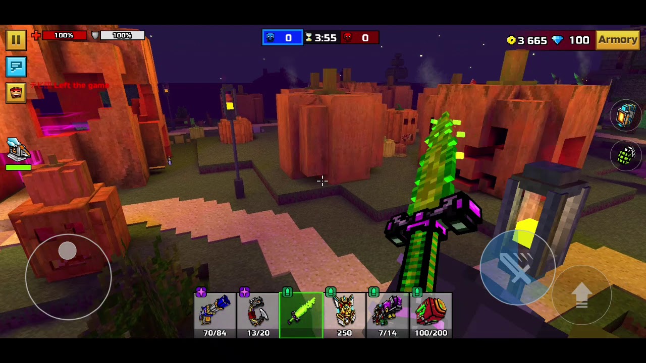 Pixel Gun 3d Weapon review#29 Excalibur - YouTube