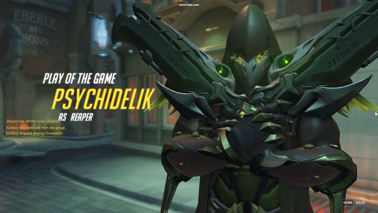 Overwatch Reaper Highlight - YouTube