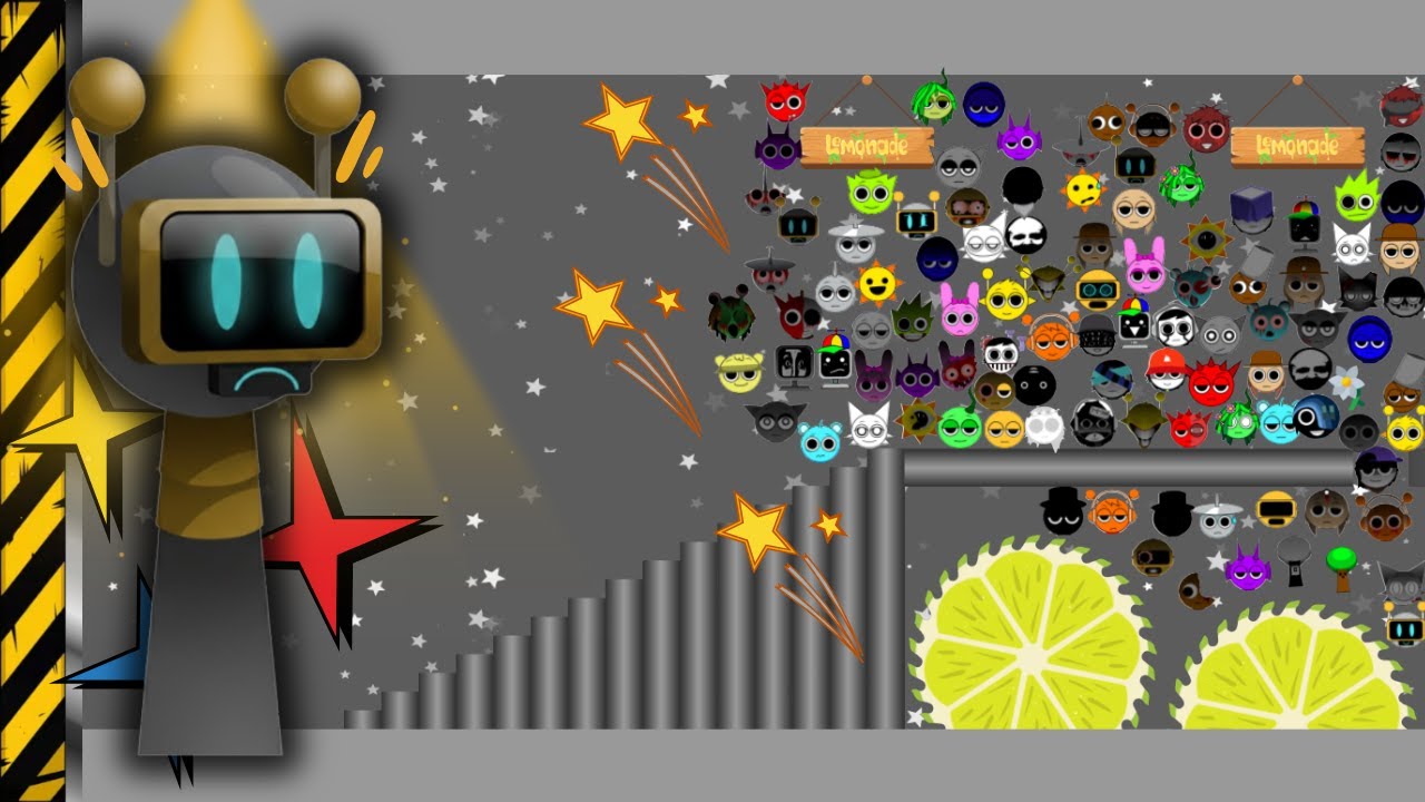 Escape from Sprunki Fun Bot Horror! - ALL 100+ Sprunki Survival Marble ...