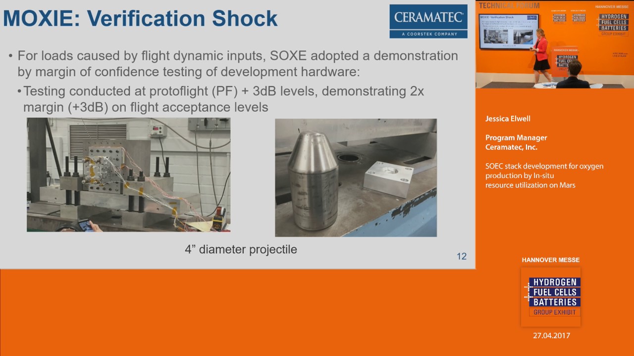 SOEC stack development for oxygen production by In-situ resource ...