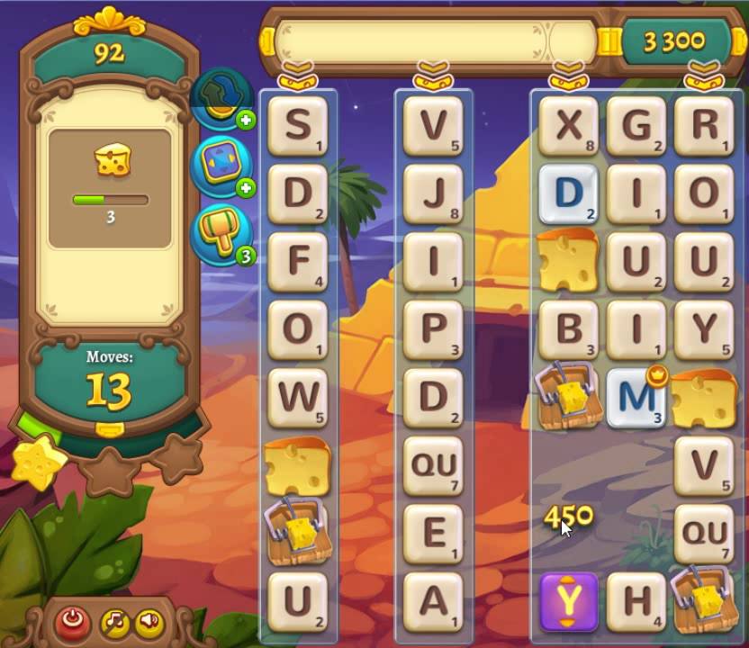 AlphaBetty Saga level 92 ENGLISH with mystery mouse 😈 - YouTube