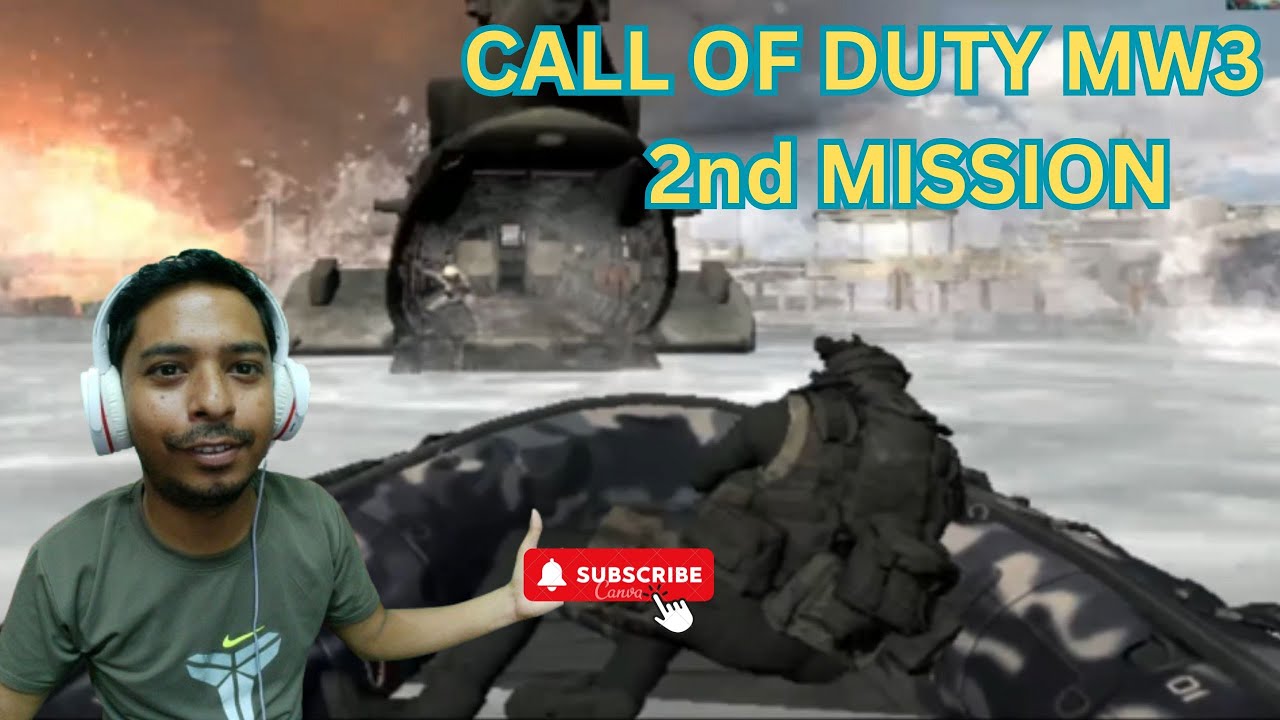 CALL OF DUTY MW3 2nd MISSION - YouTube