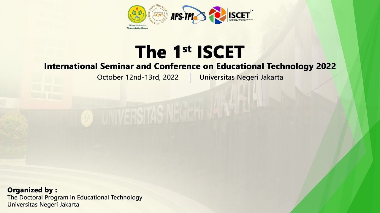 The ISCET: “International Seminar and Conference on Educational ...